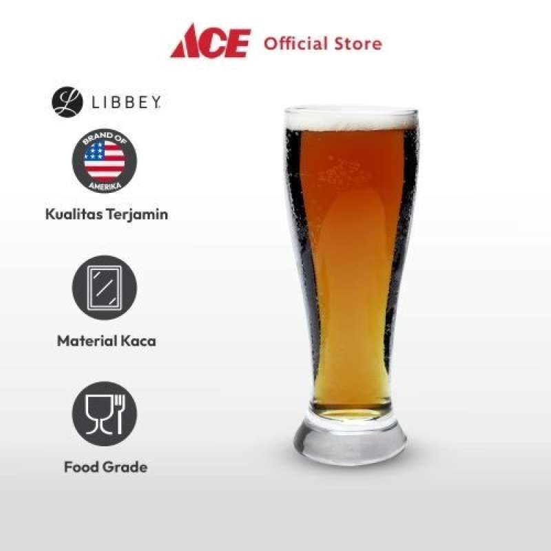 Promo Ace - Libbey 355 Ml Set 6 Pcs Giant Gelas Bir Diskon 23% Di Seller Nishimu Store - Bangka ...