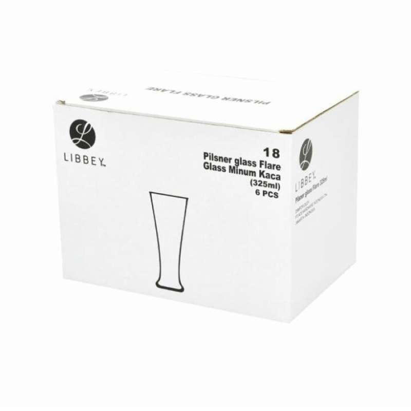 Promo Libbey 325 Ml Set 6 Pcs Pilsner Flare Gelas Diskon 23% Di Seller Nishimu Store - Bangka ...