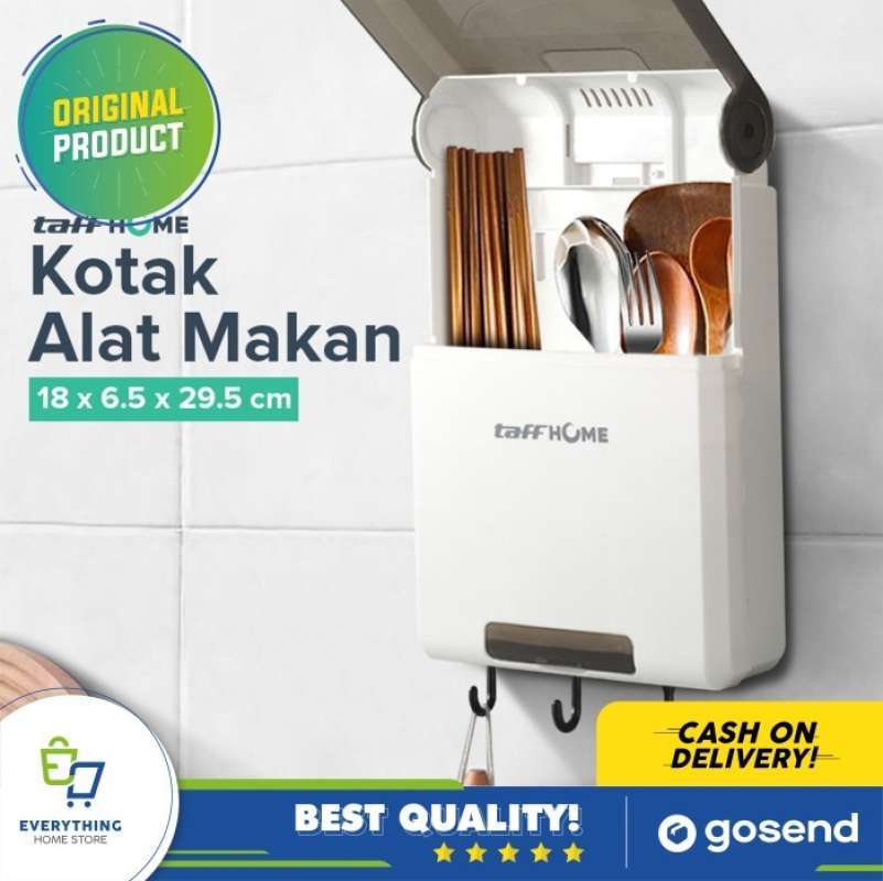 Promo Modern Cutlery Box / Tempat Simpan Peralatan Makan Praktis Ehs ...