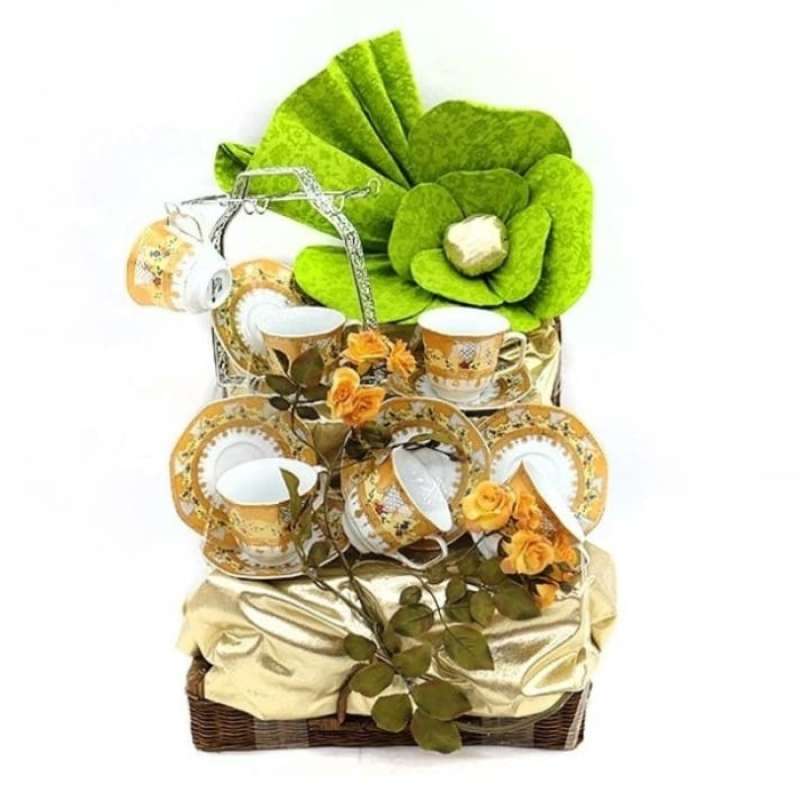 Promo Hampers/parcel Lebaran Tea Set Keramik (request Pt. Toga) Diskon ...