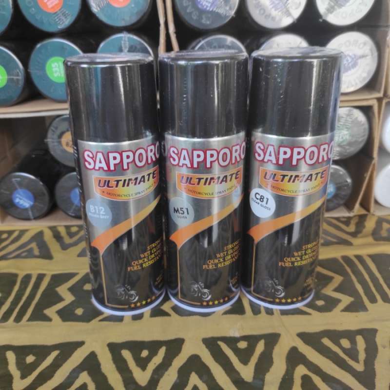 Promo Paket Sapporo Ultimate M51 Silver / Sapporo Spray 400 Ml Diskon ...