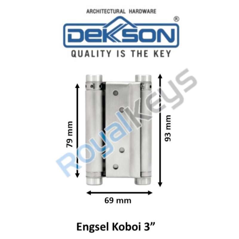 Promo Engsel Koboy Dua Arah Dekson Ess El Spr 3 4 Inch Koboi Dekkson ...