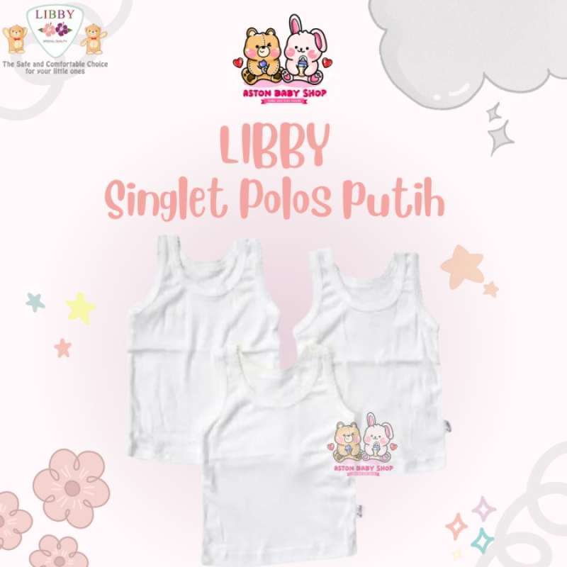 Jual Libby Singlet Polos Putih Kaos Dalam Anak Di Seller My Lapak 77 - Kedung Pengawas, Kab ...