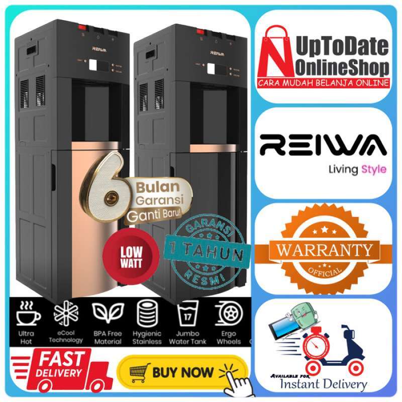 Promo Dispenser Reiwa Db-2301mbm 2301mbk Db2301 Galon Bawah Reiwa ...