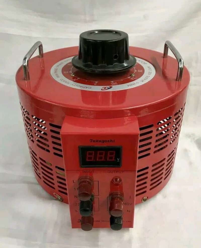 Promo Digital Step Up Down Adjustable Ac Voltage Regulator 2000w 0v ...