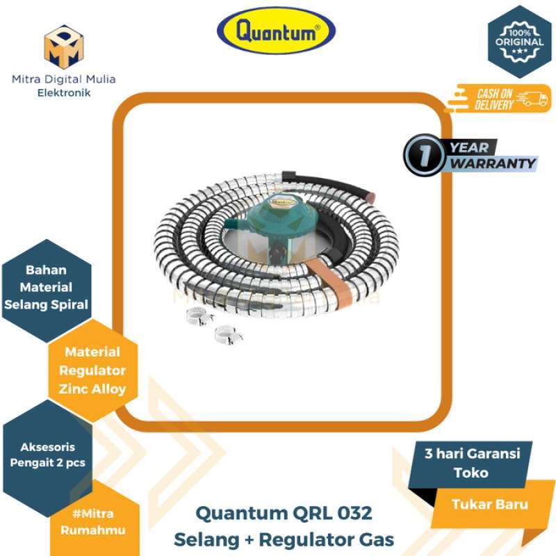 Promo Quantum Qrl 032 Selang Dan Regulator Gas Dengan Meter Diskon 23% ...