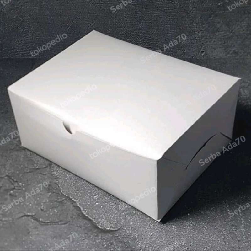 Promo Dus Kue / Box Kue / Kotak Kue 12 X 16 310 Gram 100 Lembar Diskon ...