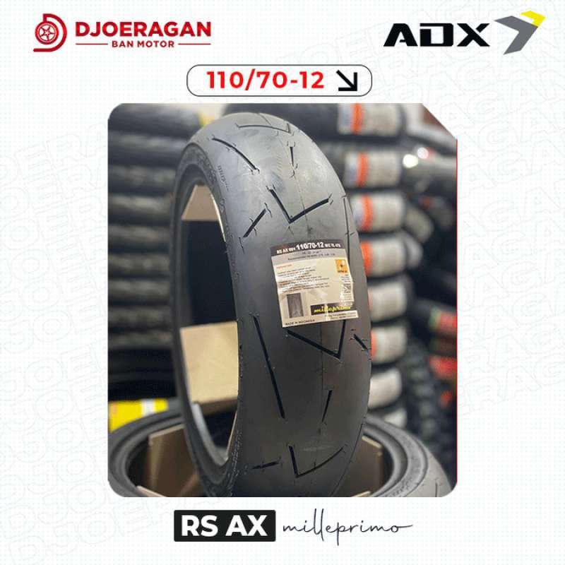 Promo Ban Motor Vespa Sprint Adx Milleprimo Ring 12 110/70 Soft ...