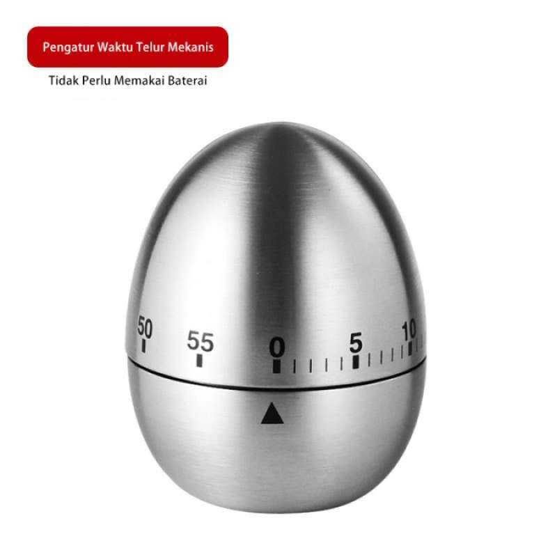 Jual Mechanical Egg Kitchen Timer Alarm Masak Hitung Mundur Tanpa Baterai Di Seller Consume ...