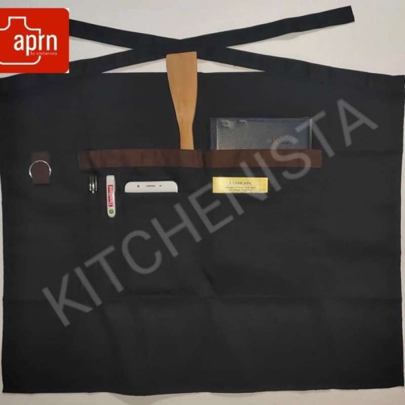 Jual Half Apron / Apron Setengah /celemek Setengah Cotton Drill Grade A ...