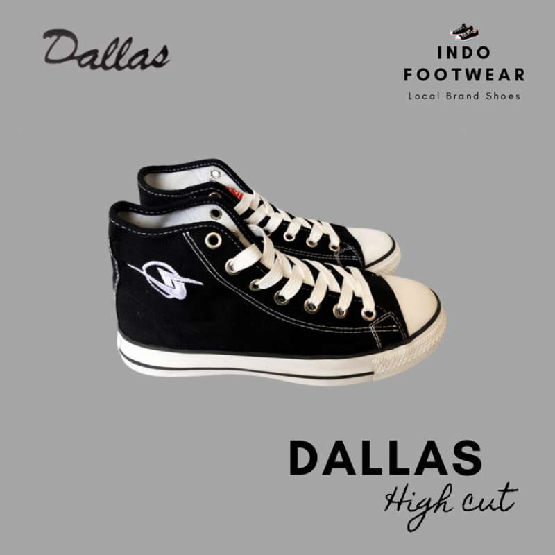 Jual Sepatu Sekolah Dallas Campus Sd Smp Sma [ Tanpa Dus ] D50 Hitam ...
