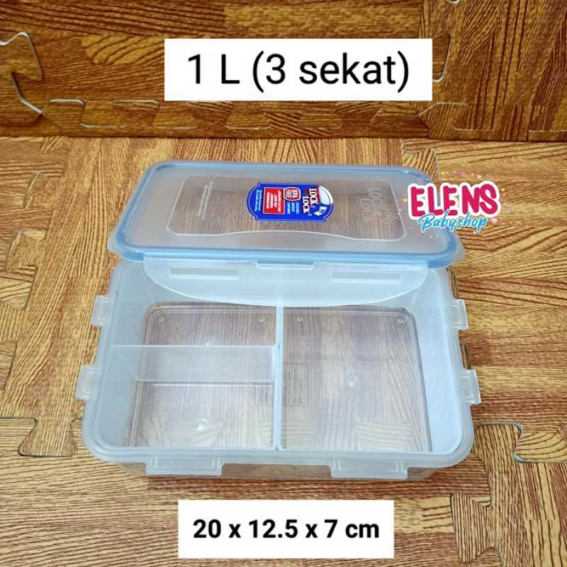 Jual Lock N Lock Food Container With Divider / Sekat - 550ml Di Seller ...