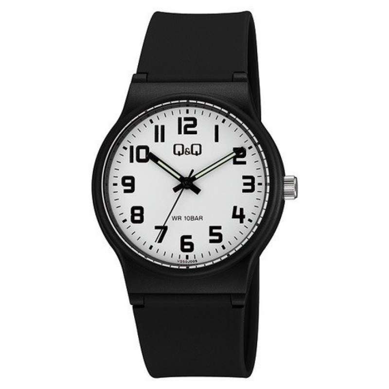 Jual Qq Q&q Qnq Original Vs50 Series Jam Tangan Vs50j Vs50 J Hitam ...
