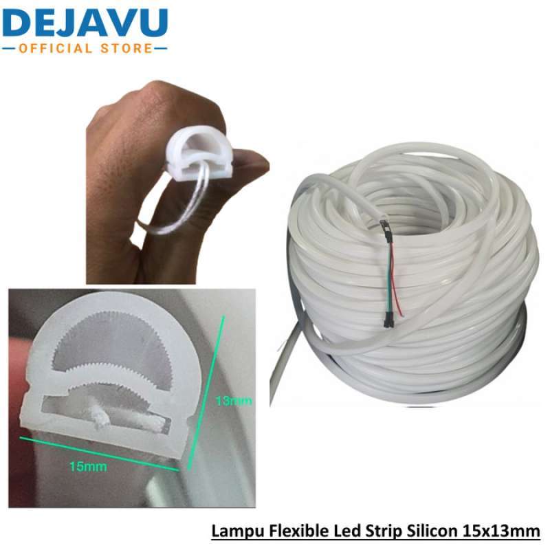 Promo Lampu Flexible Led Strip Silicon 15x13mm (bisa Dibeli Full 61 ...