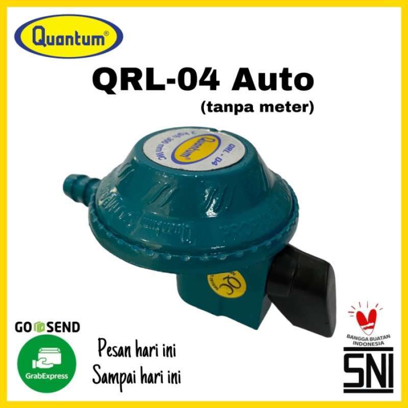 Jual Regulator Gas Quantum Tekanan Rendah Qrl-04 Auto Tanpa Meter Di ...