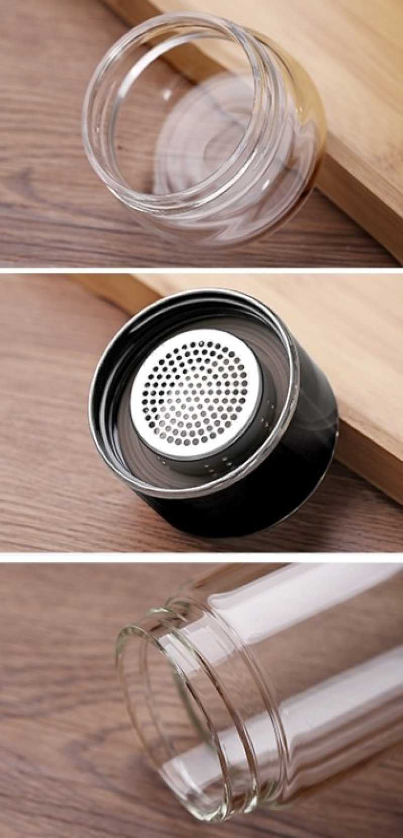 Jual Infuser Bottle Tea Set Botol Saringan Teh Teapot Portable Di ...