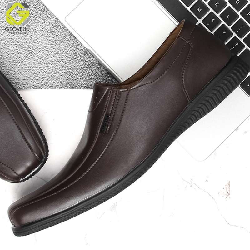 Promo Bossindo Sepatu Pantopel Hitam Coklat Kopi Pria Kerja Kantor ...