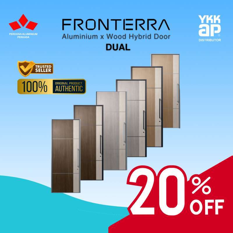 Promo Fronterra Entrance Door By Ykk Ap (dual) - Wwg X Ys1n 1000mm X 2400mm Diskon 10% Di Seller ...