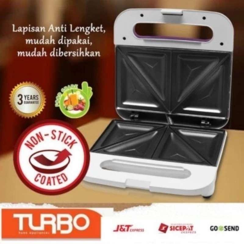 Promo Sandwich Maker Turbo Ehl5038 Pemanggang Roti Elektrik Alat ...