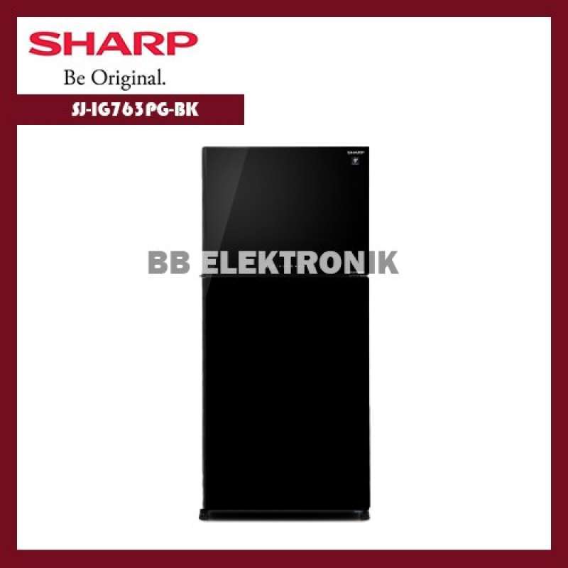 Promo Sharp Sj-ig763pg-bk Kulkas Side By Side 570 Liter - Khusus Jabodetabek Diskon 23% Di ...