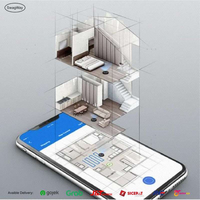 Promo Ecovacs Deebot T8 Max Robot Pel Vacuum Mopping Floor Original ...