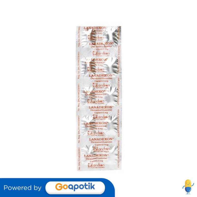 Jual Lanadexon 0.5 Mg Strip 10 Kaplet Di Seller Apotek Easy Care ...