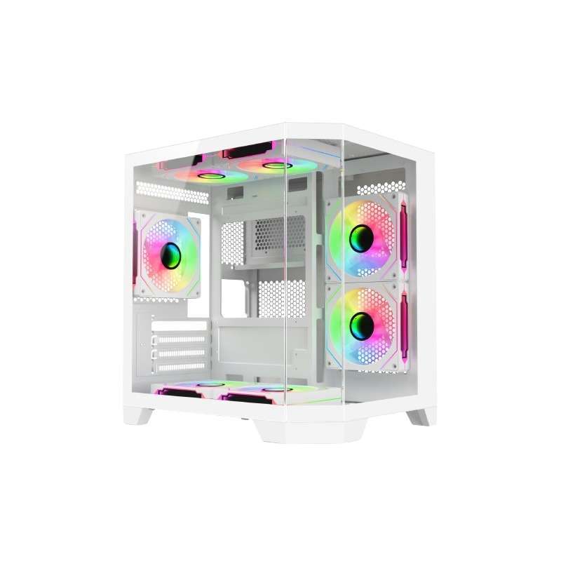 Promo Casing Gaming Raptor Aqua Tank M-atx/m-itx + USB 3.0 - Free 3 Fan ...