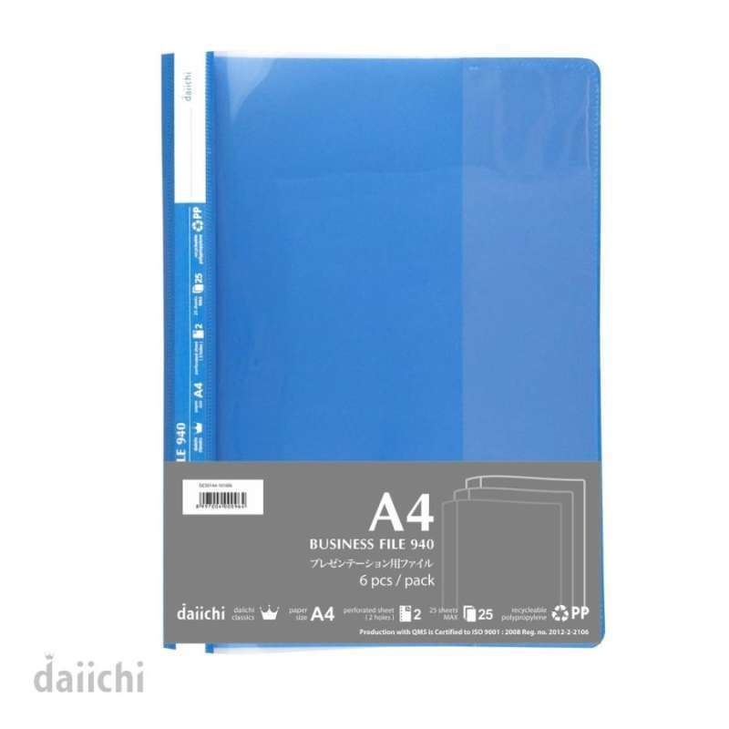 Jual Map Plastik / Business File Banded Classic (isi 6) (dcs) Daiichi ...
