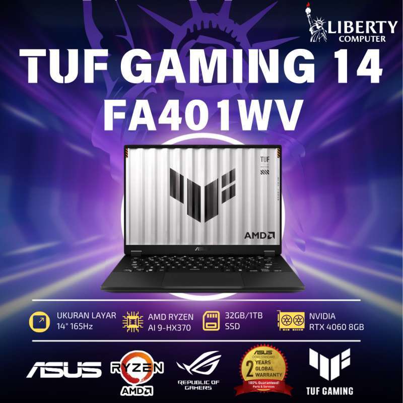 Promo Asus Tuf Gaming A14 Fa401wv-r946g9g-om Diskon 14% Di Seller Liberty Computer Flagship ...