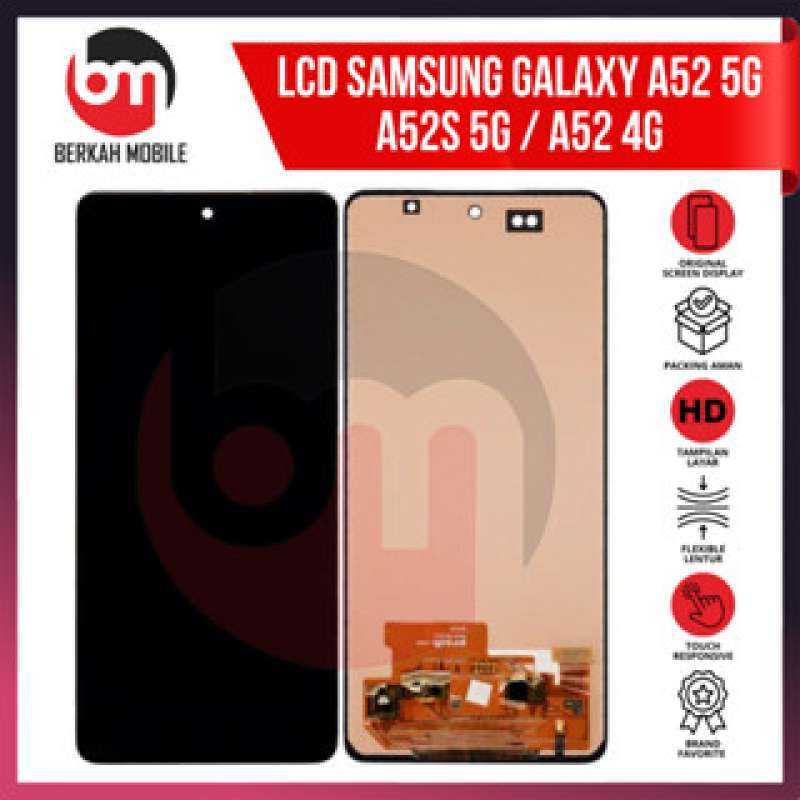 Jual Lcd Samsung A52 5g / A52s 5g Oled Fingerprint + Frame Big Glass ...