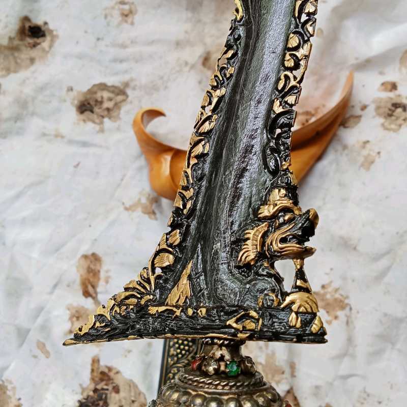 Keris Nogo Rojo Jual Keris Nogo Rojo Gonjo Wilut Luk 13 Pamor