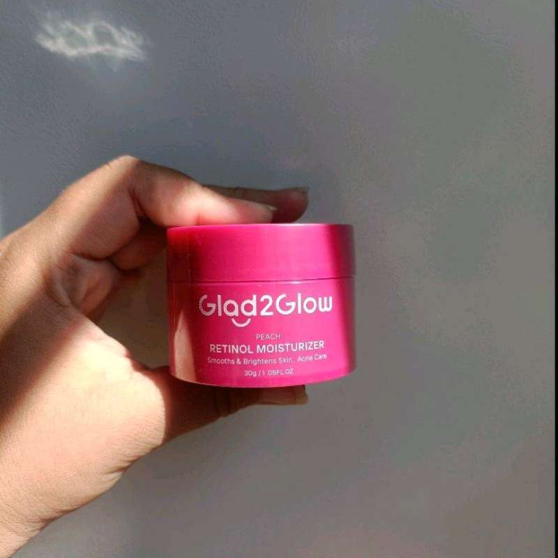 Jual Glad2glow - Peach Retinol Moisturizer 30g Di Seller Hellomartid ...