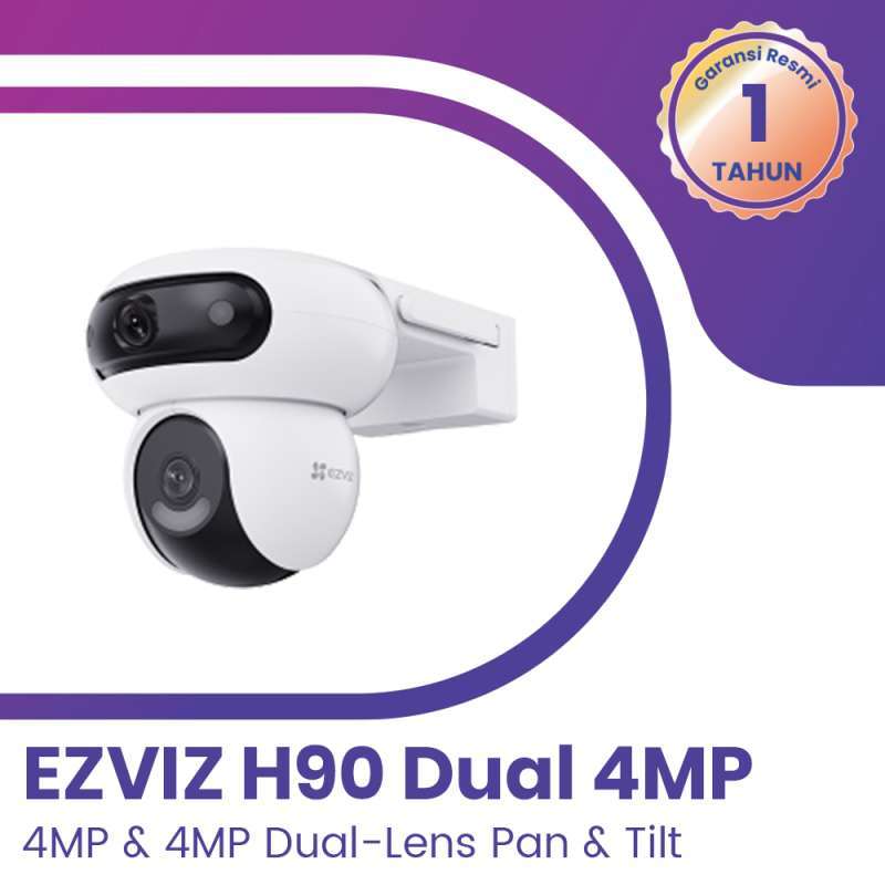 Jual Ezviz H90 Dual 4mp & 4mp Dual-lens Pan & Tilt Wi-Fi Camera Di ...
