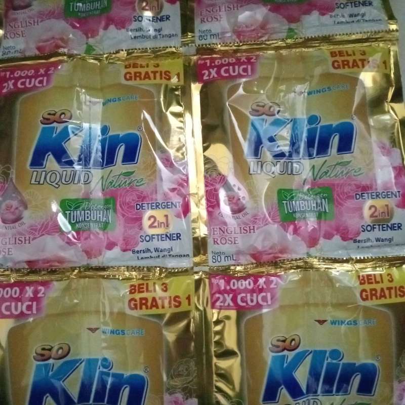 Soklin Liquid Natur E Gratis Ongkir 🔥 Harga Murah Maret 2026