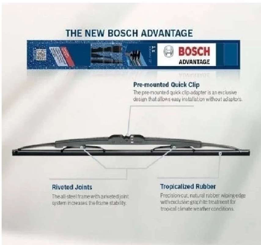 Jual Bosch Wiper Blade Honda Crv 3rd Gen 2007-2011 H354 1 Set 26 - 17 ...