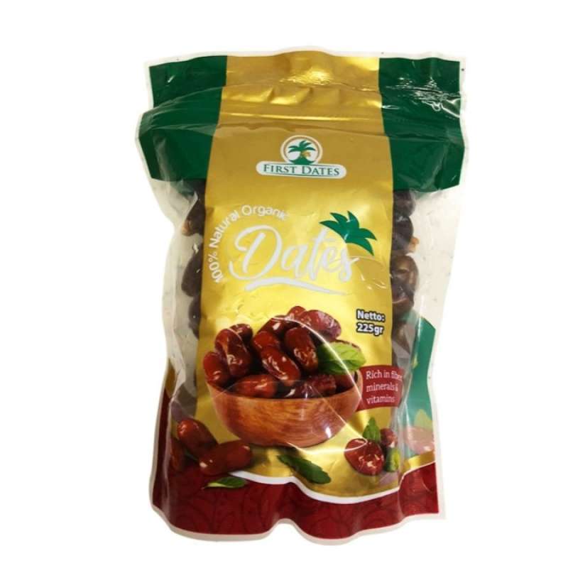 Promo First Dates Buah Kurma Pouch 250 Gram Diskon 37% Di Seller ...