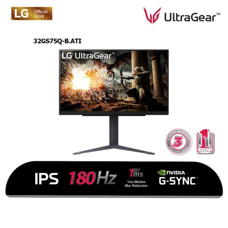 Promo Lg Ultragear 32gs75q-b 32 Qhd Ips Gaming Monitor 1ms 200hz (oc ...