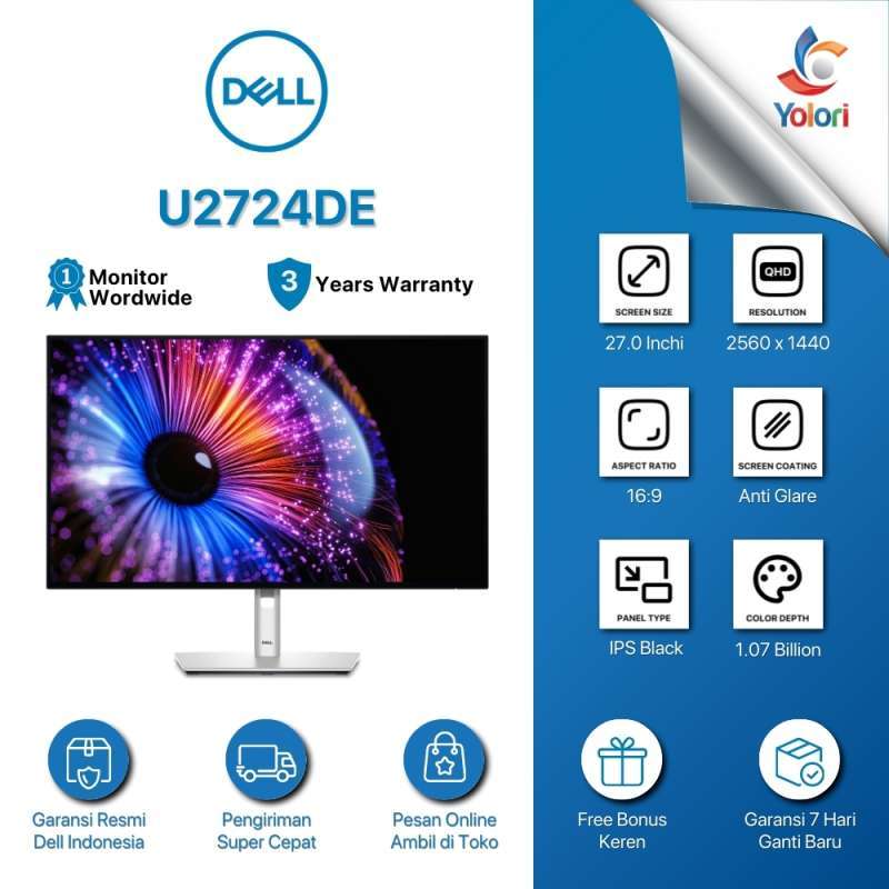 Jual Dell Ultrasharp 27 Thunderbolt Hub Monitor - U2724de Di Seller ...