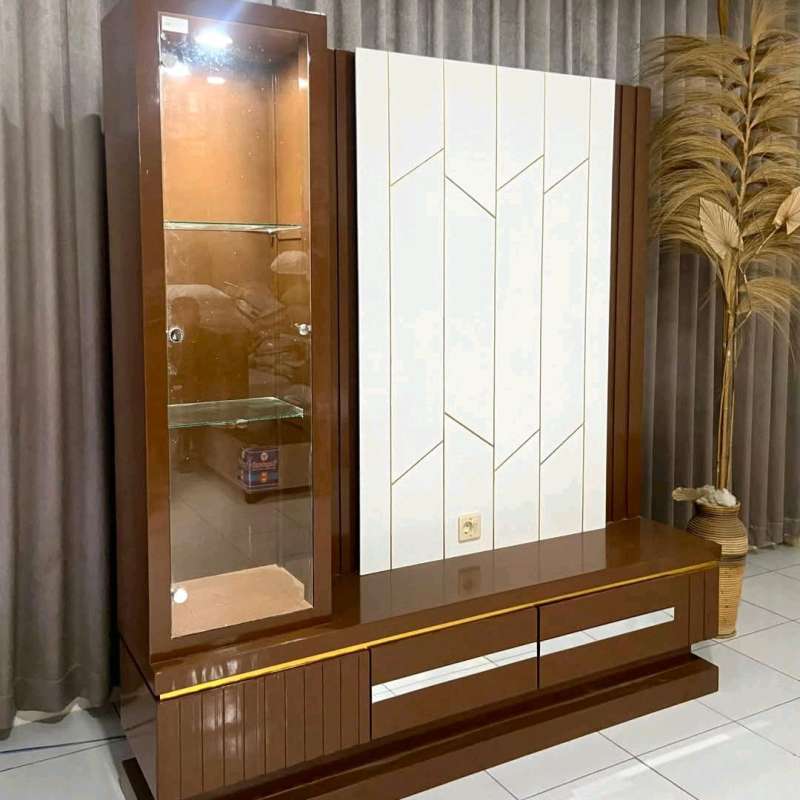 Jual Backdrop Tv Minimalis / Tempat Tv Minimalis Modern / Meja Tv ...