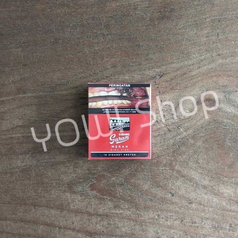 Rokok Gudang Garam Merah 16 1 Bungkus 🔥 Harga Grosir Maret 2026