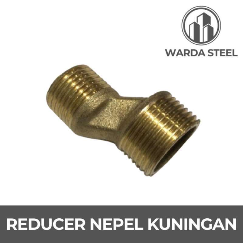 Jual Nepel Z 1/2 X 3/4 Kuningan - Nepel Kran Sambungan Pipa Drat Inch ...