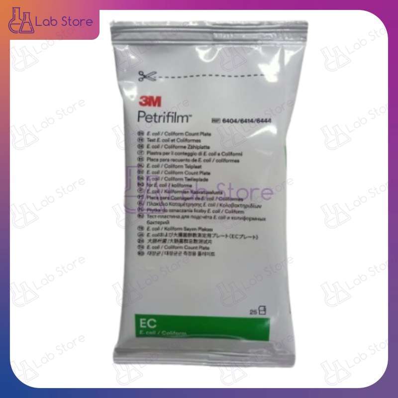 Jual 3m Petrifilm E. Coli / Coliform Count Plate Cat. 6414 @ 25 Pcs ...