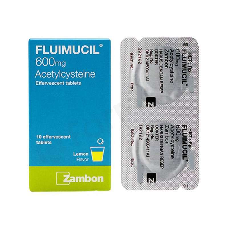 Jual Fluimucil Effervescent 600 Mg Blister 2 Tablet Effervescent Di ...