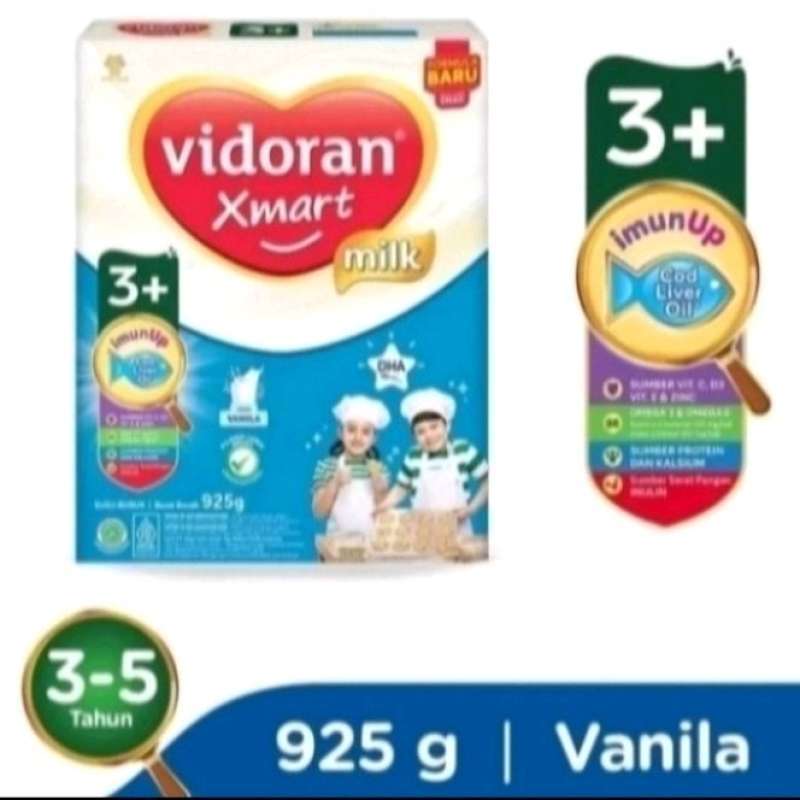 Jual Vidoran Xmart 3+ Vanila, Susu Formula Untuk Anak Usia, 3-5 Tahun ...