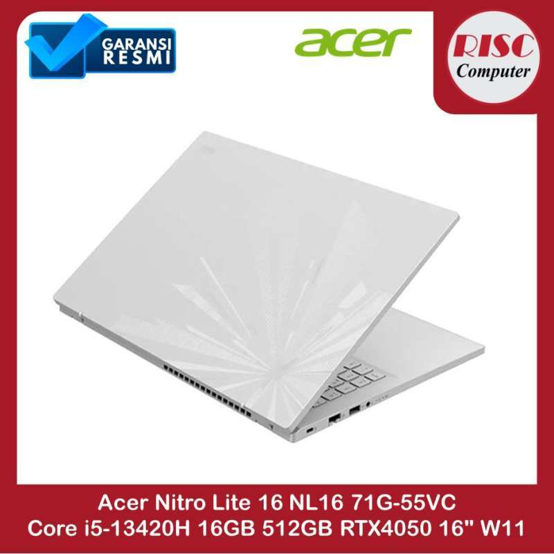 Jual Acer Nitro Lite 16 Nl16 71g-55vc Core I5-13420h 16gb 512gb Rtx4050 ...