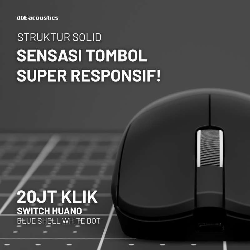 Promo Dbe Teno Xtr1 Triple Connection Ambidextrous Gaming Mouse Diskon ...