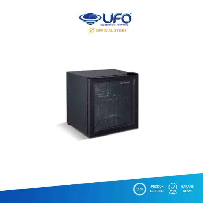 Jual Sharp Mini Showcase Sch-50x-fs 55 Liter Pintu Kaca Lapisan Ganda ...