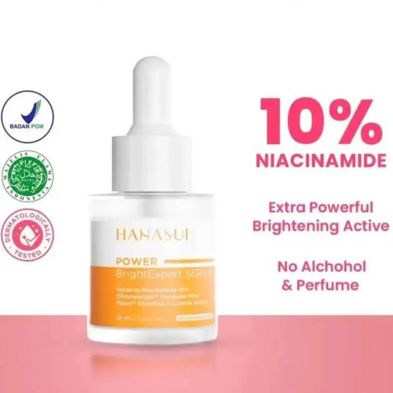 Promo Hanasui Serum Brightening Serum Niacinamide 10% With Whitening ...