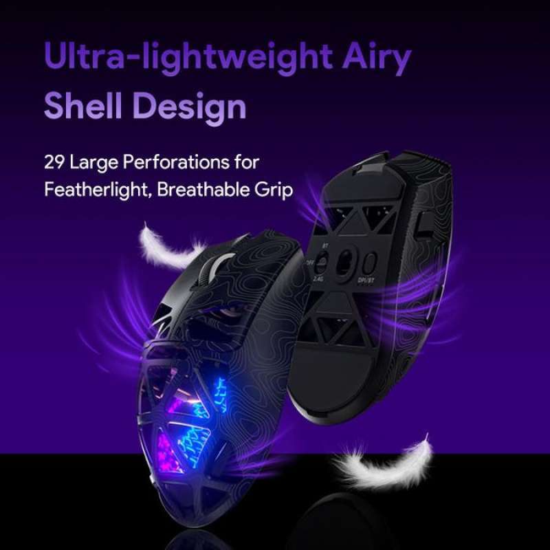 Promo Furycube G11 / G-11 Ultra Lightweight Wireless Gaming Mouse ...