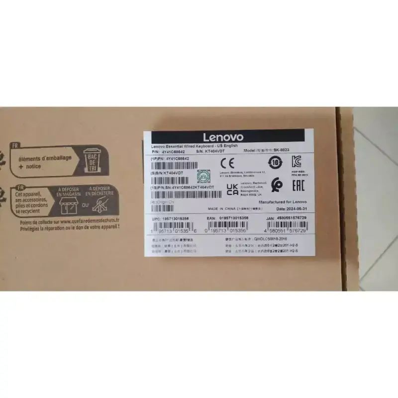 Jual Lenovo Essential Wired Keyboard (4y41c68642) Di Seller Jaya Tec ...